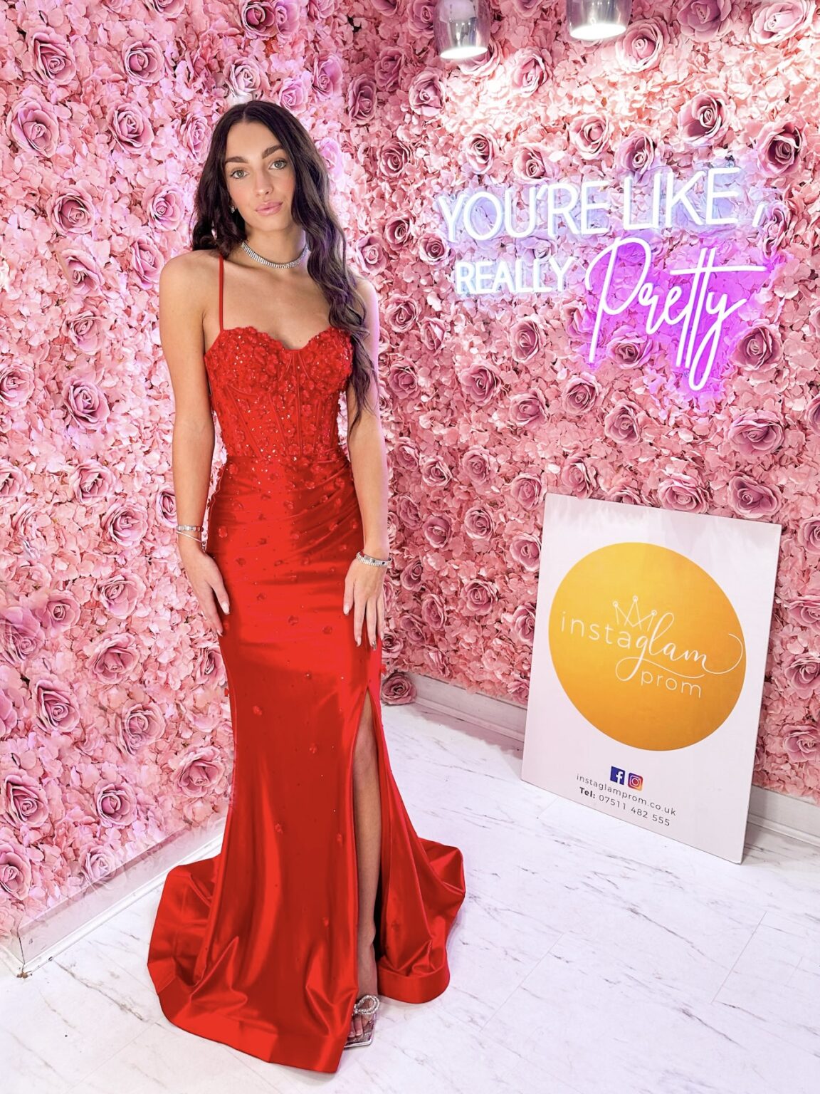 Poppy (Red) - InstaGlam Prom
